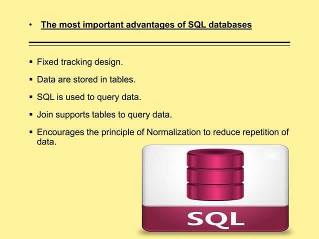Nosql Database Presentation Ppt