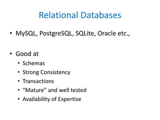 No sql databases | PDF