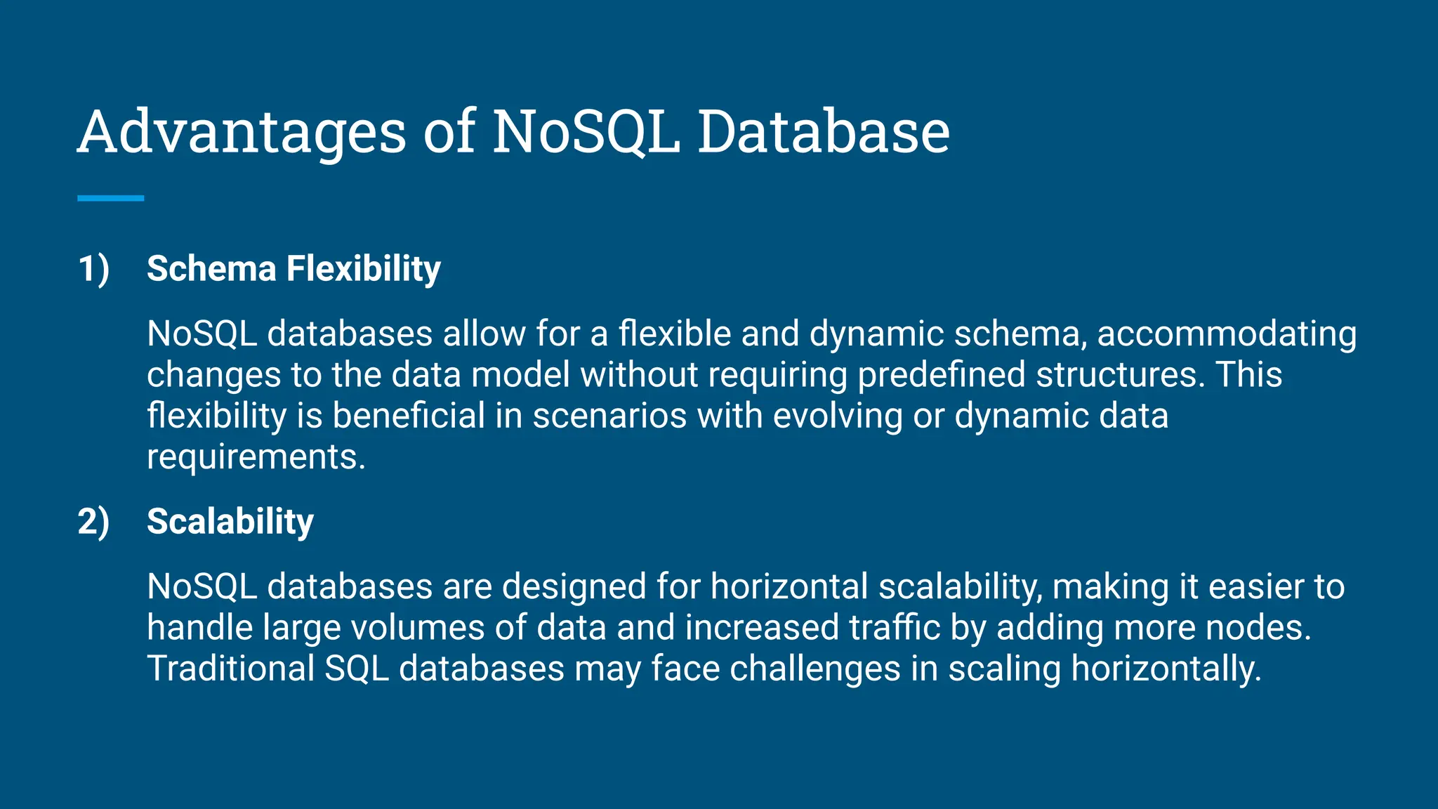 Presentation On NoSQL Databases | PDF
