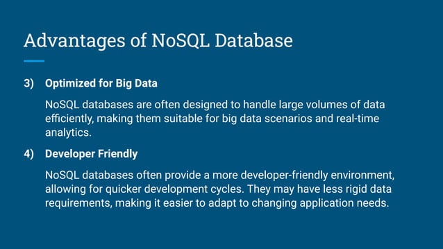 Presentation On NoSQL Databases | PDF