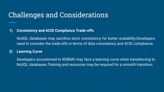 Presentation On NoSQL Databases | PDF