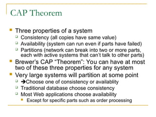 No SQL Databases as modern database concepts | PPT
