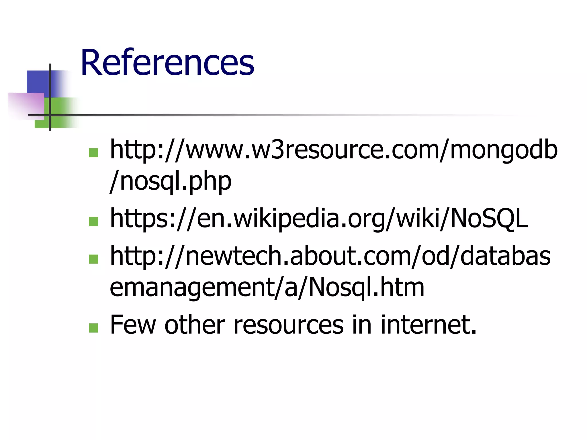 NoSQL Databases | PPT