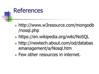 NoSQL Databases | PPT