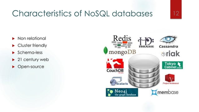 NoSQL databases - An introduction | PPTX | Databases | Computer Software and Applications