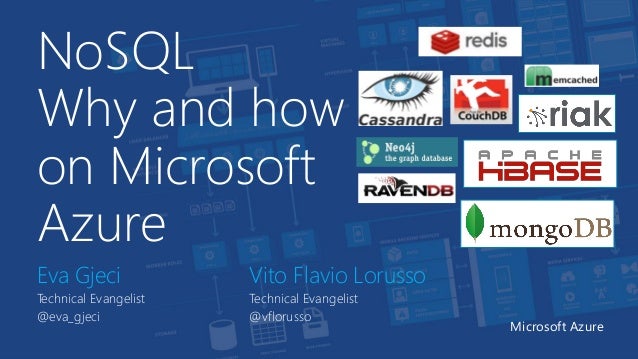 Nosql why and how on Microsoft Azure