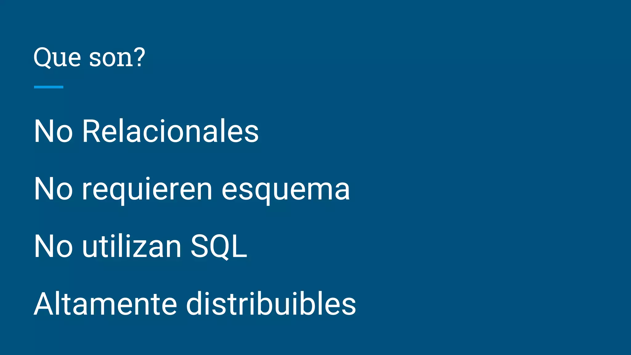 Bases De Datos Nosql Ppt
