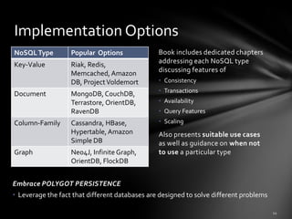 NoSQL Distilled Book Review | PPT