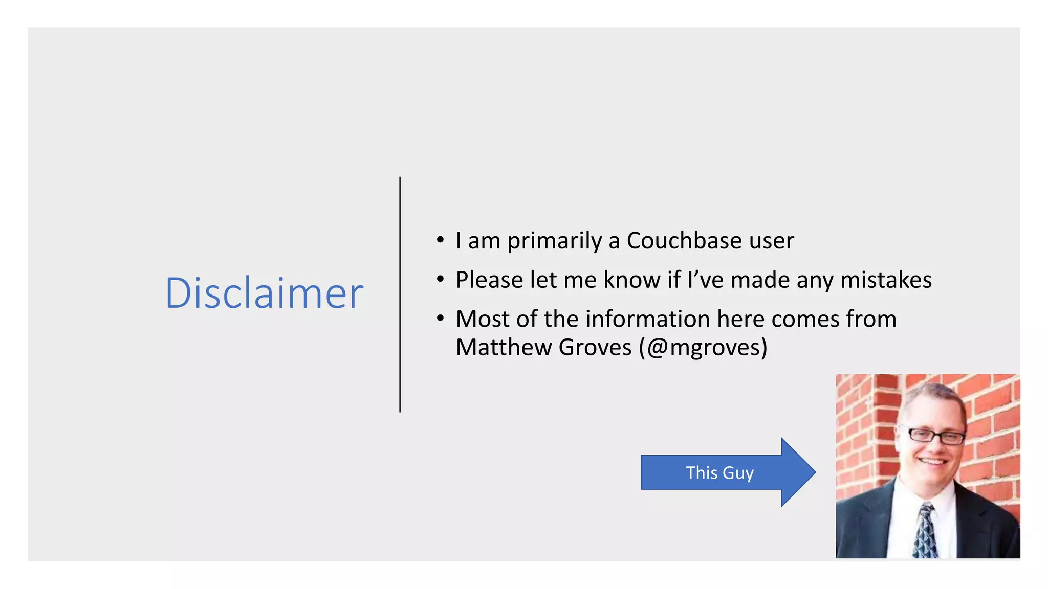 NoSQL for SQL Server Developers using Couchbase | PPTX