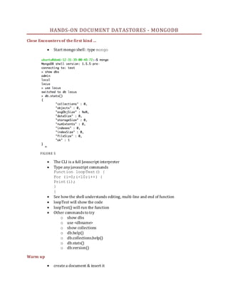 Nosql hands on handout 04 | PDF