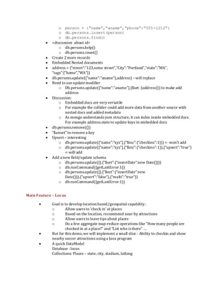 Nosql hands on handout 04 | PDF