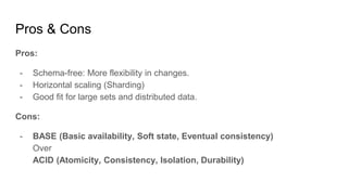 NoSql in a nutshell | PPT