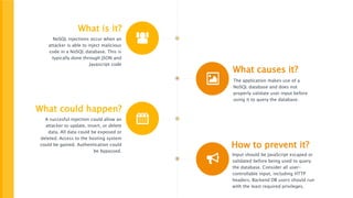 Secure Code Warrior - NoSQL injection | PPTX