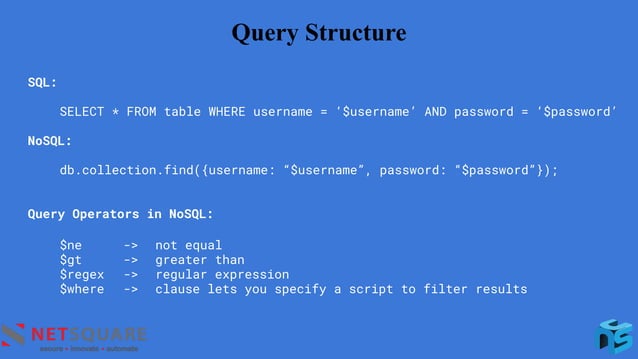 NoSql Injection | PDF