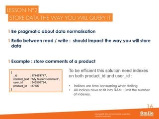 NoSQL into E-Commerce: lessons learned | PDF