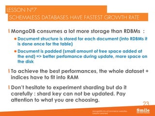 NoSQL into E-Commerce: lessons learned | PDF
