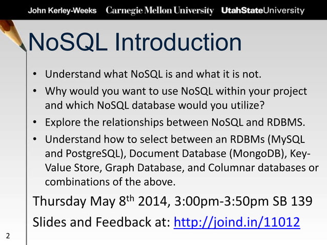 NoSQL Introduction | PPT