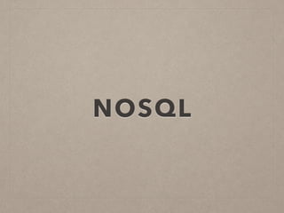 NoSQL & JSON | PPT