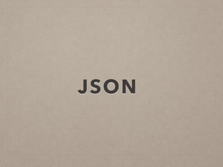 NoSQL & JSON | PPT