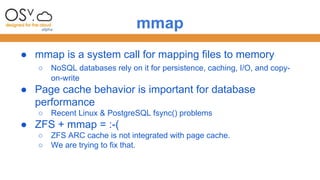 Glauber Costa on OSv as NoSQL platform | PPT