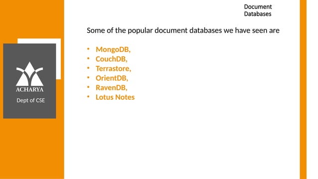 NoSQL Module -4.pptx 7 sem nosql module 4 notes | PPTX