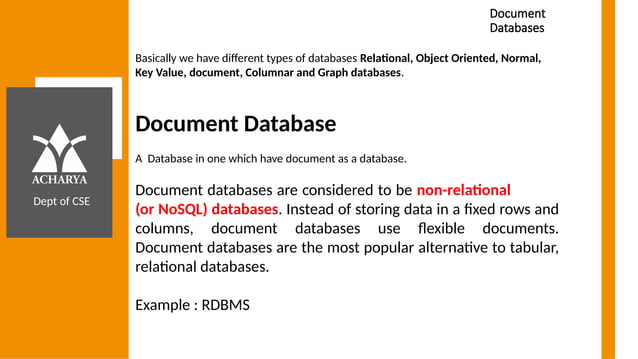 NoSQL Module -4.pptx 7 sem nosql module 4 notes | PPTX