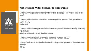 NoSQL Module -5.pptx nosql module 4 notes | PPT