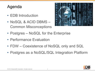 NoSQL on ACID: Meet Unstructured Postgres | PPT