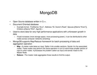 Nosql part1 8th December | PDF