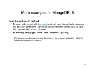 Nosql part1 8th December | PDF
