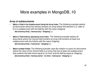 Nosql part1 8th December | PPT