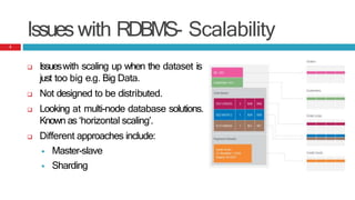 NoSQL powerpoint presentation difference with rdbms | PPT