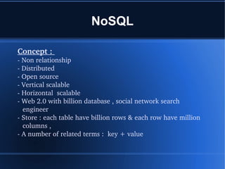 No sql present | PPT