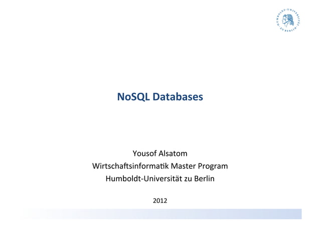 NoSQL | PDF