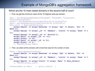 An Open Source NoSQL solution for Internet Access Logs Analysis | PPT