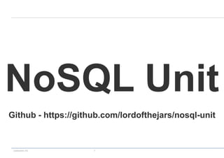 Test Automation for NoSQL Databases | PPT
