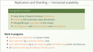 Scaling ArangoDB on Mesosphere DCOS | PPT