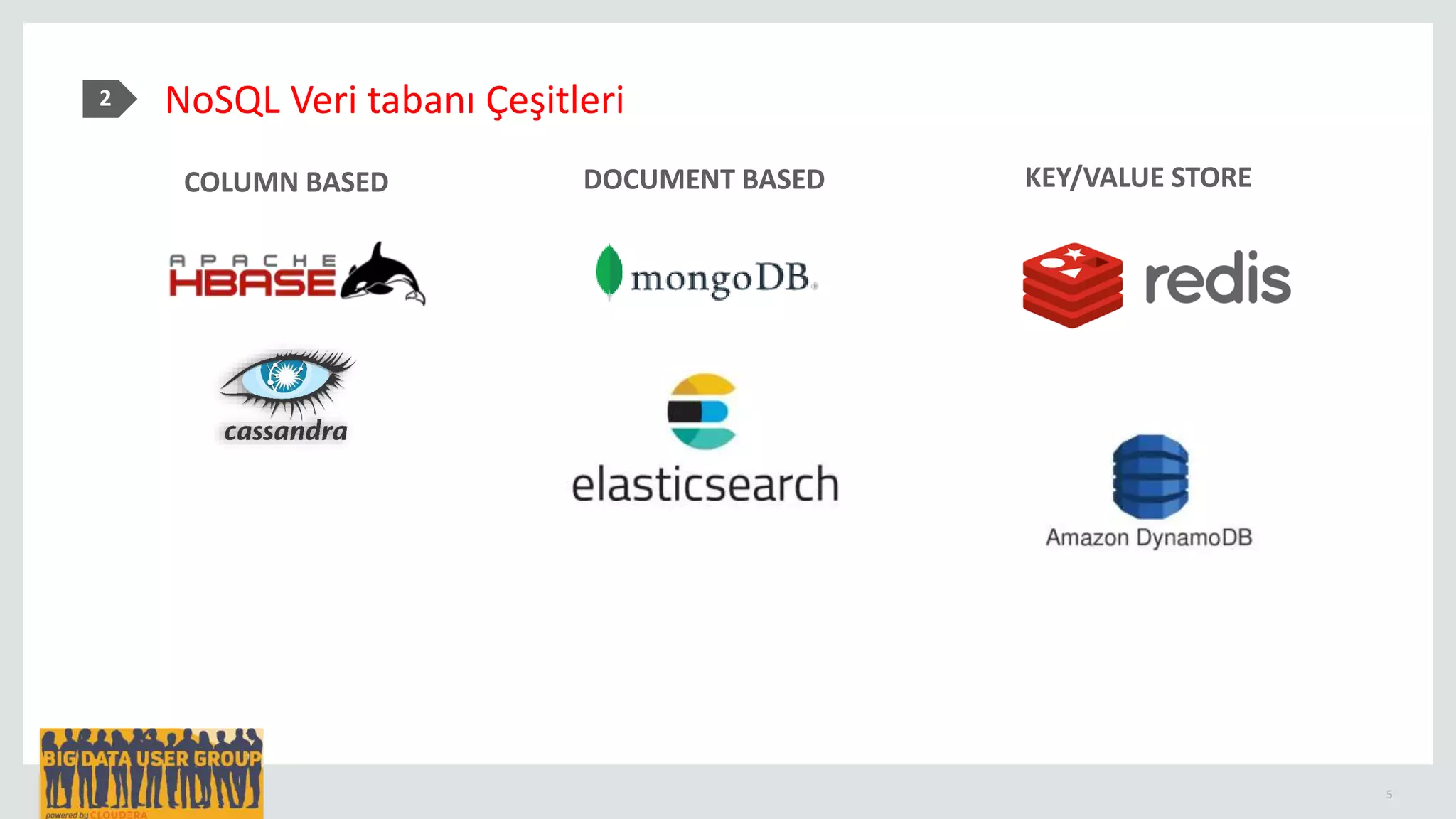 Nosql wars & machine learning | PPT
