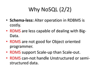 NoSQL and Couchbase | PPT