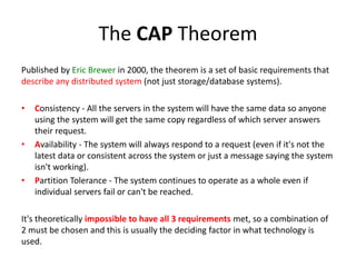 NoSQL and Couchbase | PPT