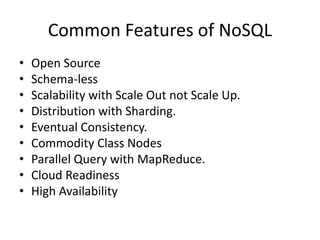 NoSQL and Couchbase | PPT