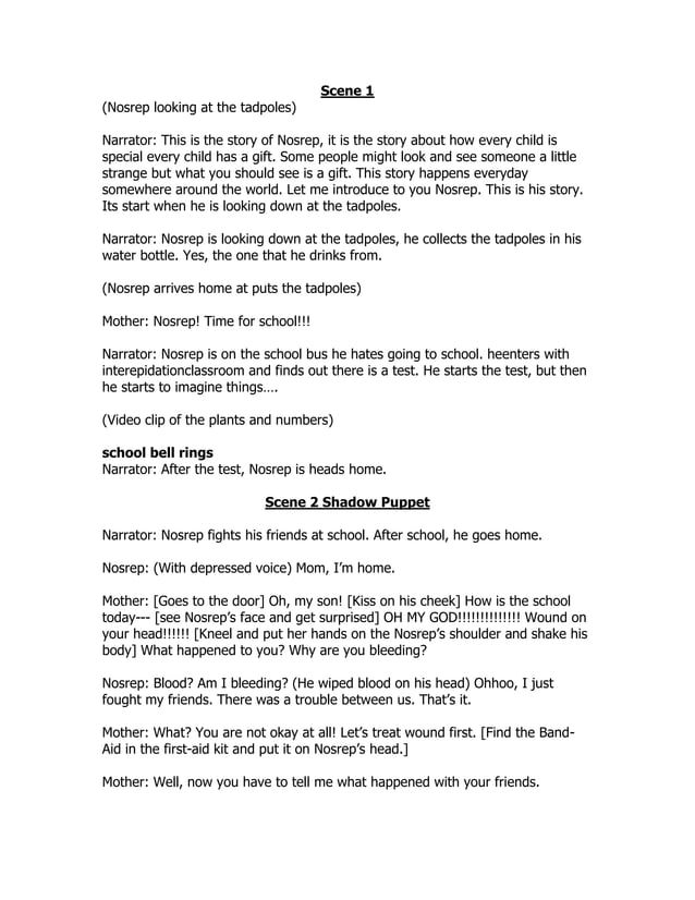 Nosrep script | DOCX | First Aid | Injuries