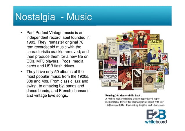 Nostalgia Marketing | PPT