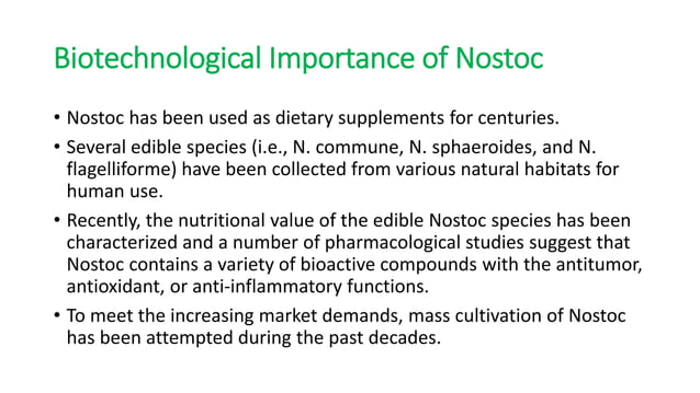 Nostoc | PPTX