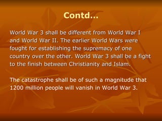 World War 3 Predictions