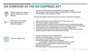 No Surprises Act Presentation 20230410.pptx