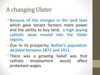 No surrender ulster and home rule | PPTX