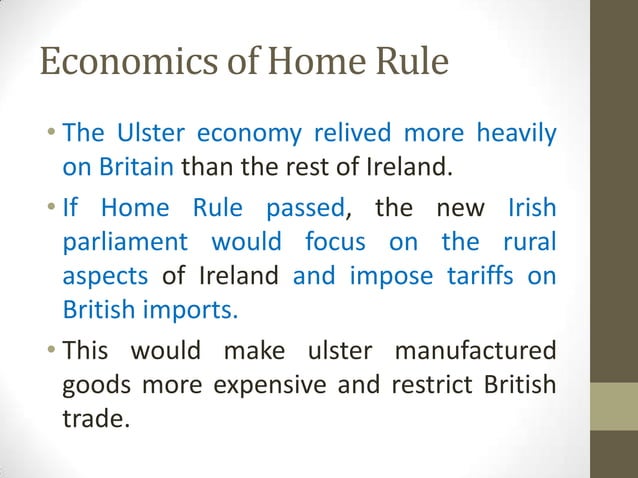 No surrender ulster and home rule | PPT