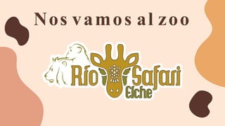 Nos vamos al zoo | PPT
