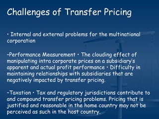 Transfer pricing (by BU AIS 2nd Batch) | PPT